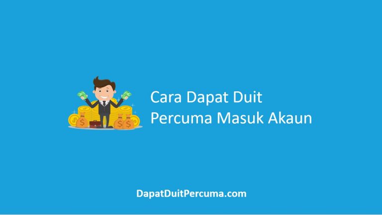 √ 6 Cara Dapat Duit Percuma Masuk Akaun RM450